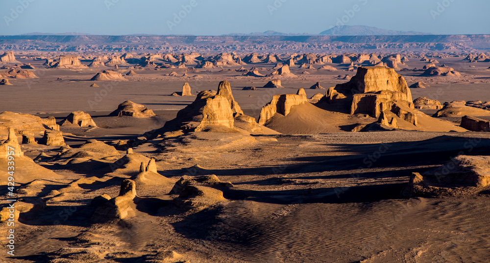 The Lut Desert in Iran is the world's 27th-largest desert and was ...