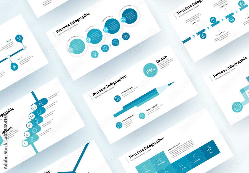 Infographic Presentation Layout Stock Template | Adobe Stock