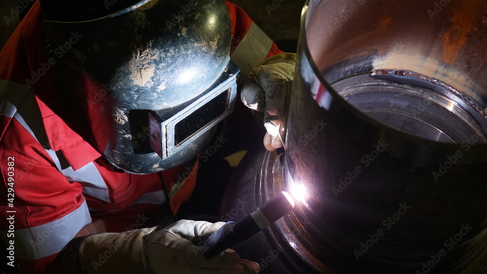 Welder, Welding, TIG Welder, Schweißer, Rohrschweißer, Pipe Welder ...