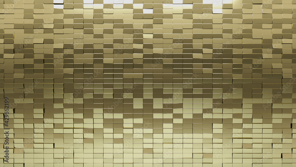 Polished, Rectangle Wall background with tiles. 3D, tile Wallpaper with ...