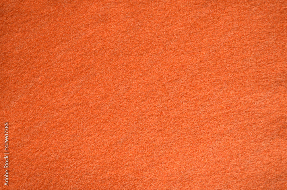 Orange felt fabric texture for background. Stock Photo | Adobe Stock