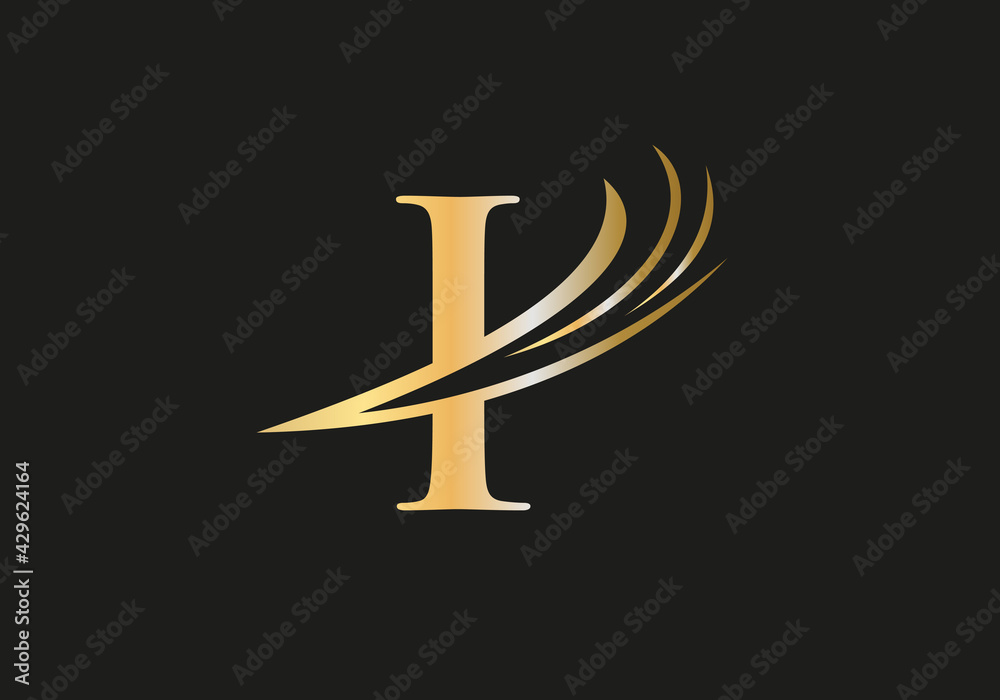 Creative I logo design, I letter logo with modern trendy. I modern logo ...