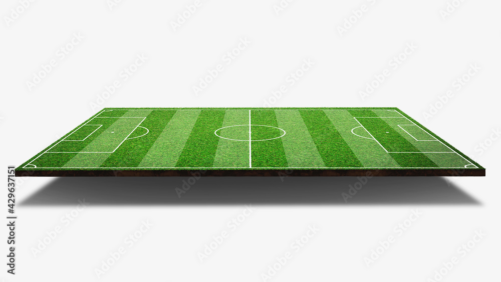 Soccer field from above - texture background Stock Illustration | Adobe ...