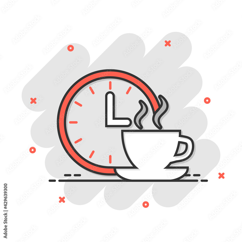Break Time Clip Art Clock