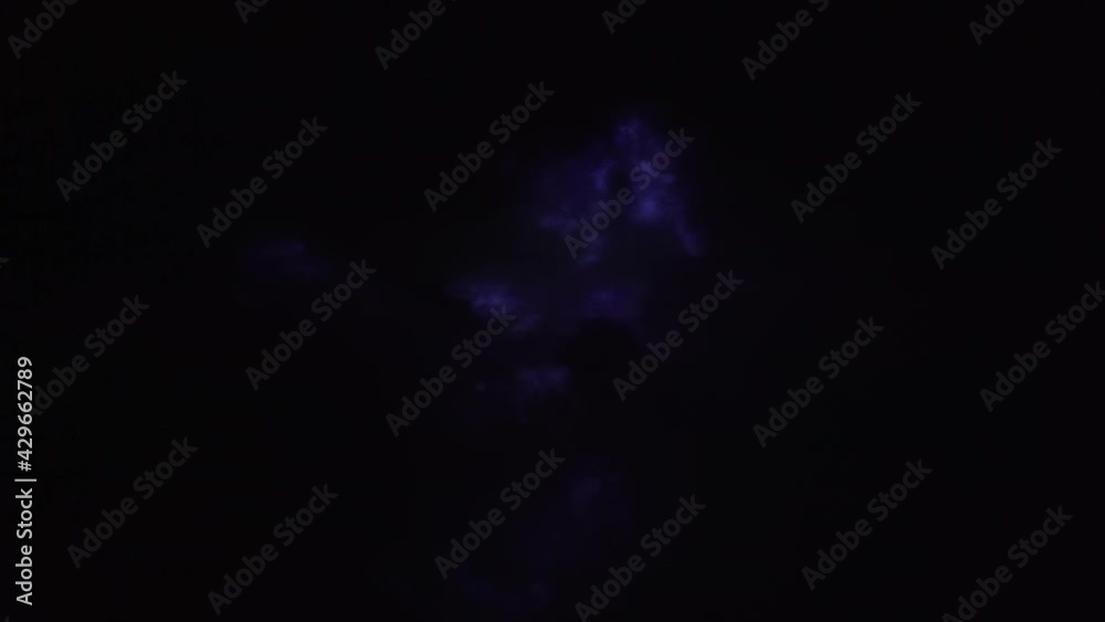 Blue fire of burning sulfur in a crater of a volcano Kawah ijen, Java ...