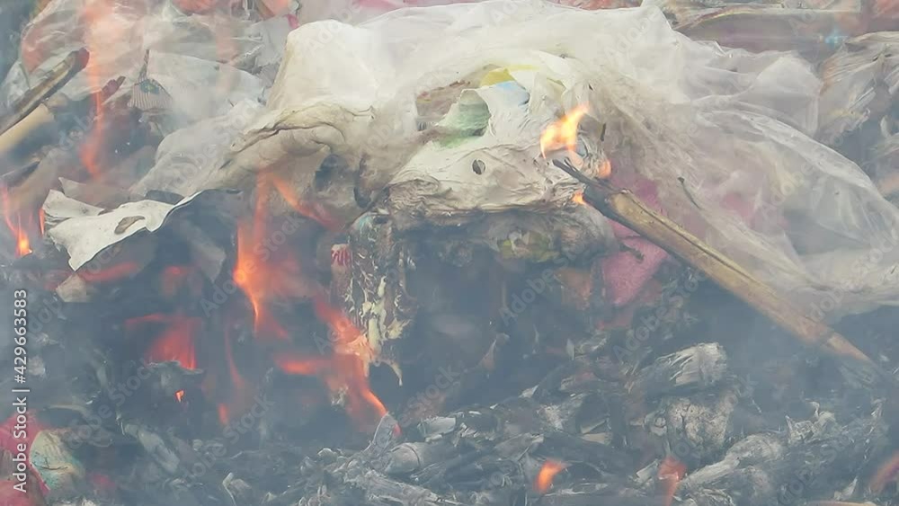 Incineration of plastic and polyethylene waste incineration global ...