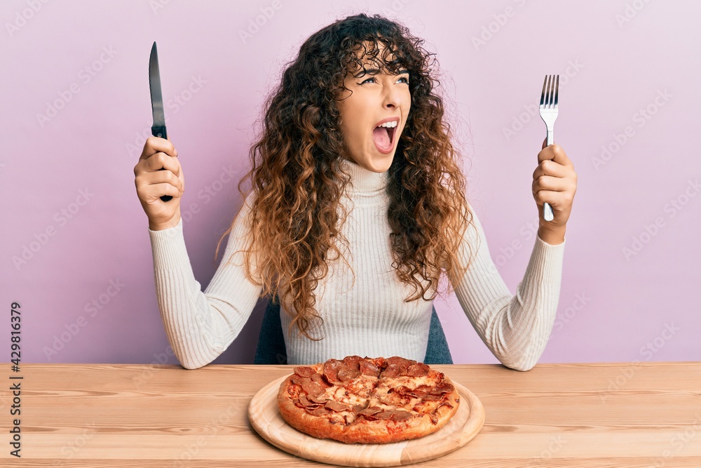 The Pizza Is Aggressive