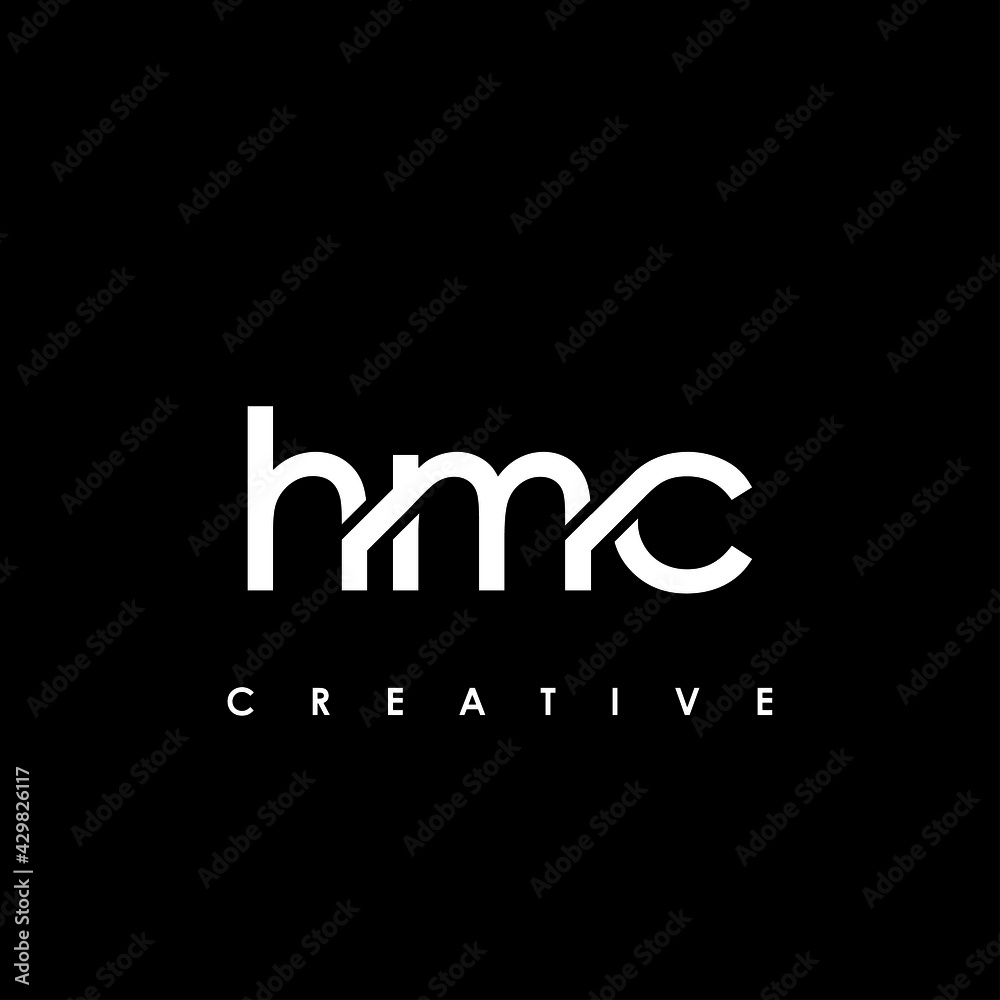 HMC Letter Initial Logo Design Template Vector Illustration Stock ...