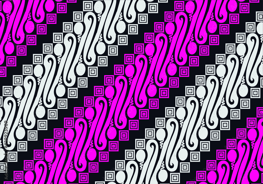 Batik Parang is one of the oldest batik motifs in Indonesia. Drawing a ...