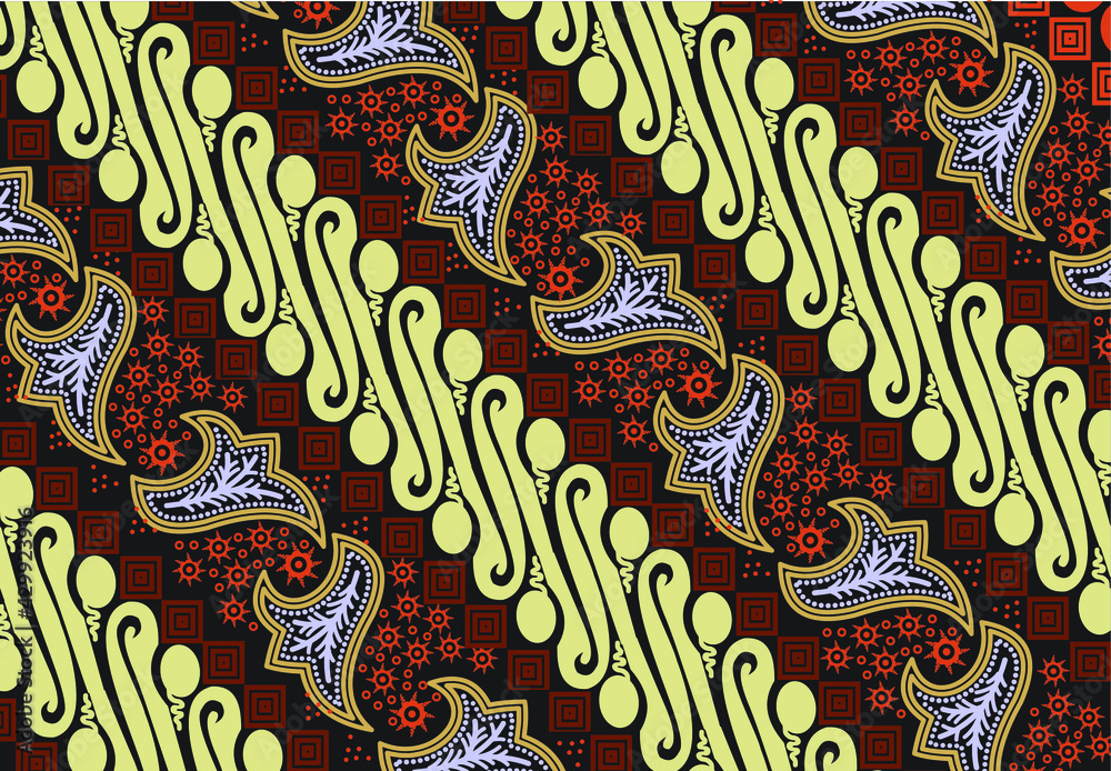 Poster Batik Parang is one of the oldest batik motifs in Indonesia ...