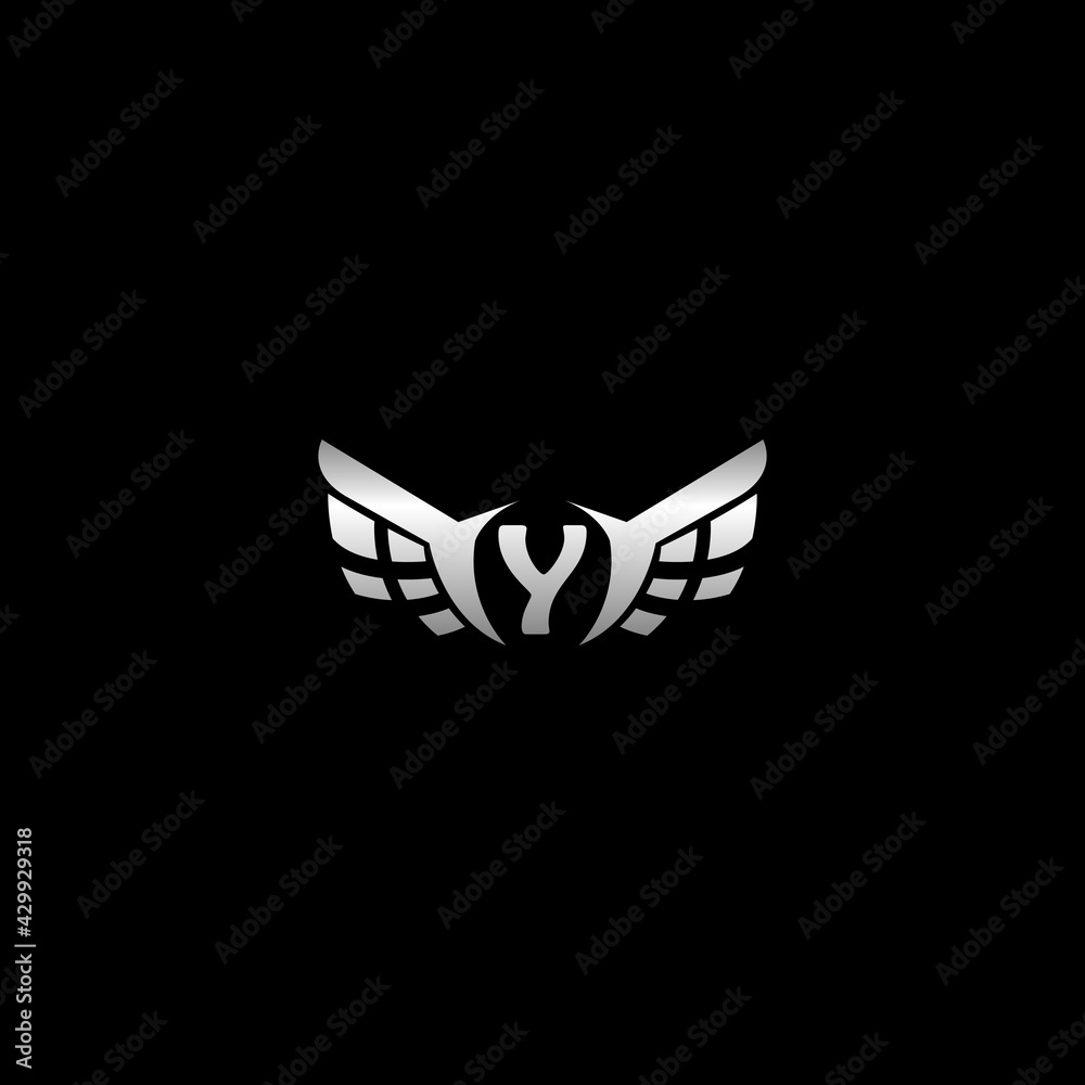 Wings Vector Logo Stock Vector | Adobe Stock