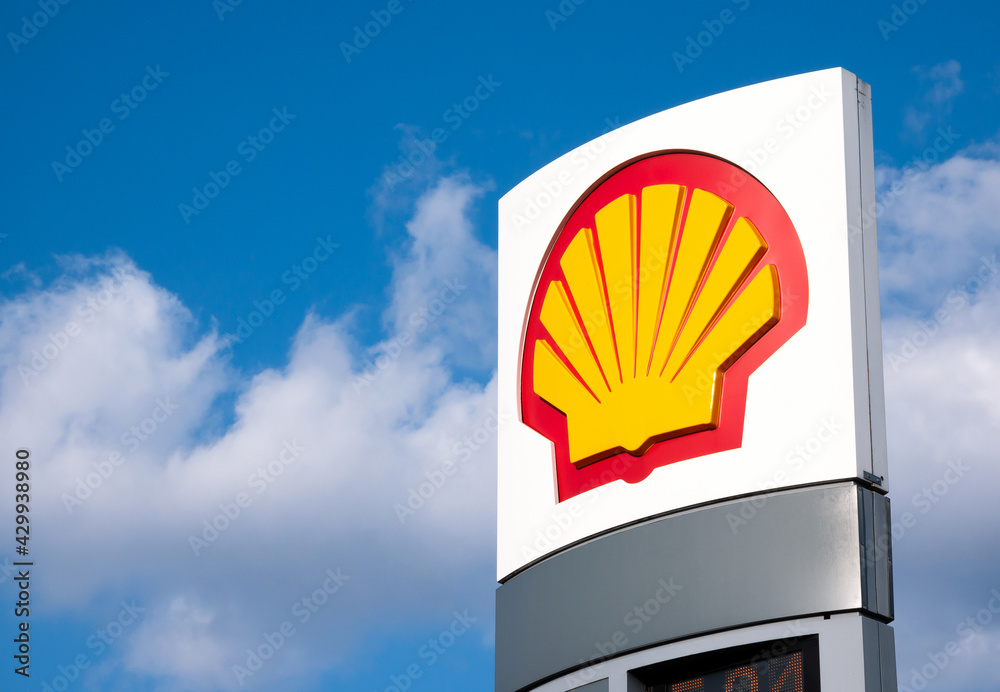 Shell Gas Station Sign