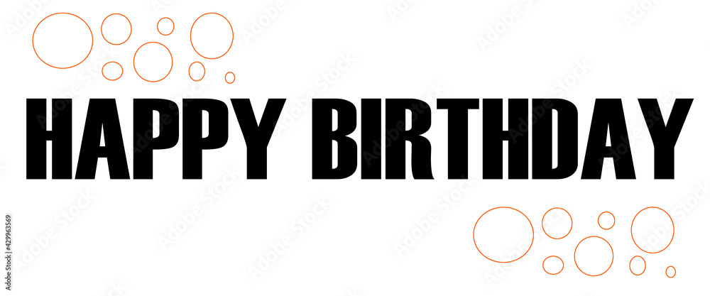Happy Birthday Banner text background,Birthday Card,Birthday invitation ...