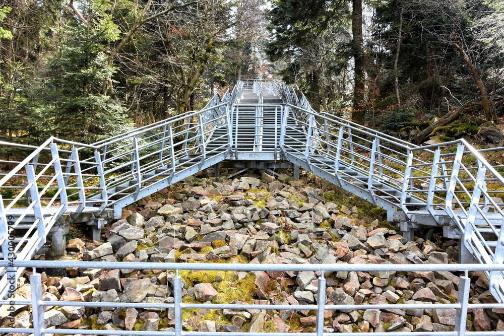 Lysa Gora, punkt widokowy, goloborze, Swietokrzyski Park Narodowy ...