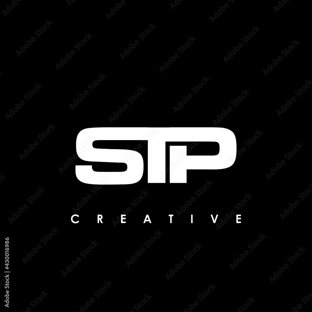 STP Letter Initial Logo Design Template Vector Illustration Stock ...