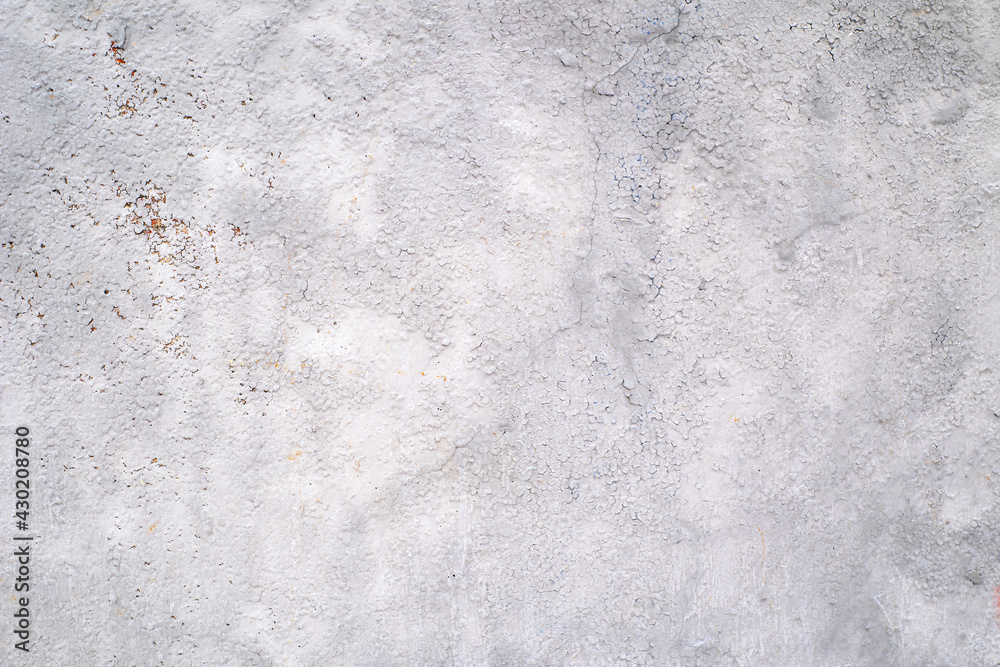 grey texture of metal sheet.Texture of the peeling paint on the sheet ...