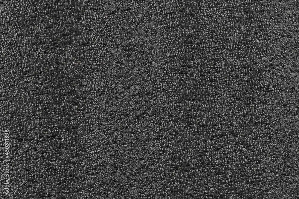 Black foam plastic background texture. black background for designers ...