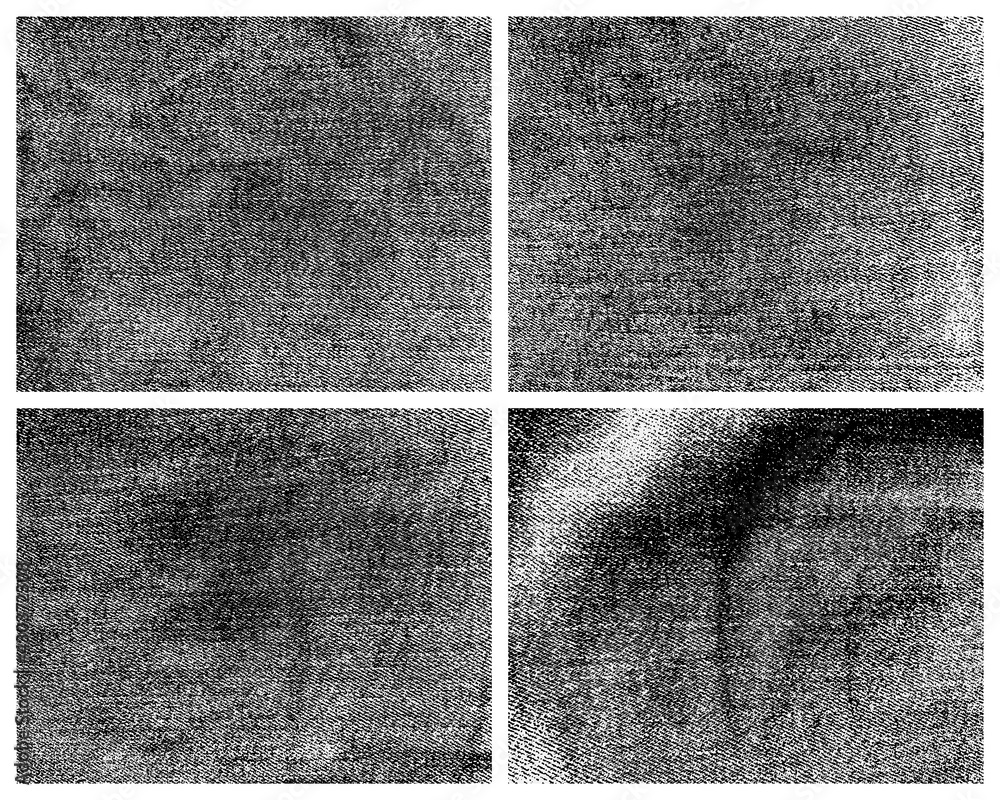 Jeans texture set. Black and white texture. Overlay texture. Stock ...
