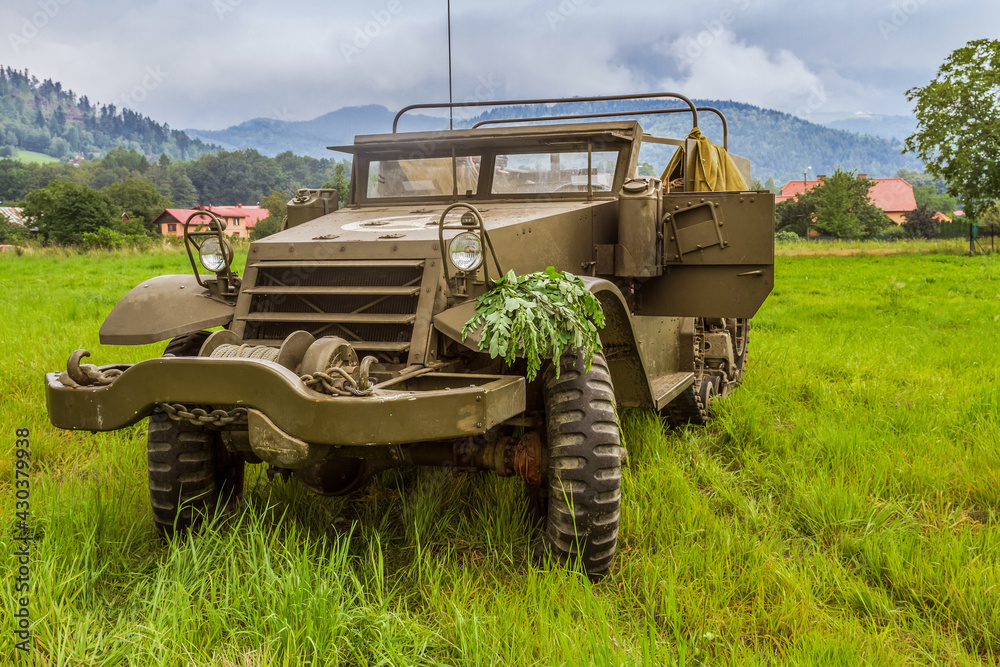 The M5 half-track (officially the Carrier, Personnel, Half-track, M5 ...