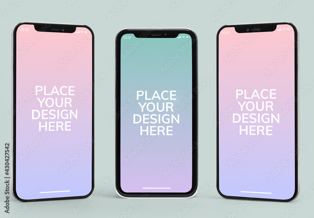 Mobile Phone Mockup Design Stock Template | Adobe Stock