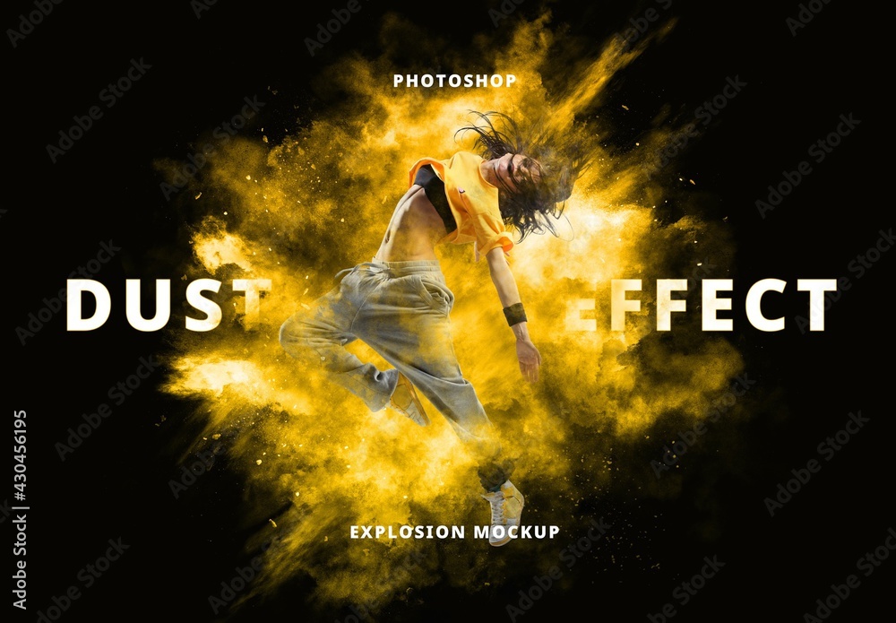 Dust Explosion Effects Stock Template | Adobe Stock