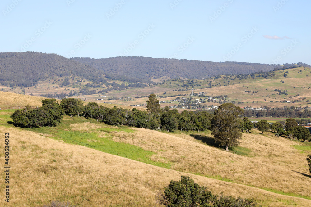 Views of the country town of Killarney in Queensland Australia. With ...