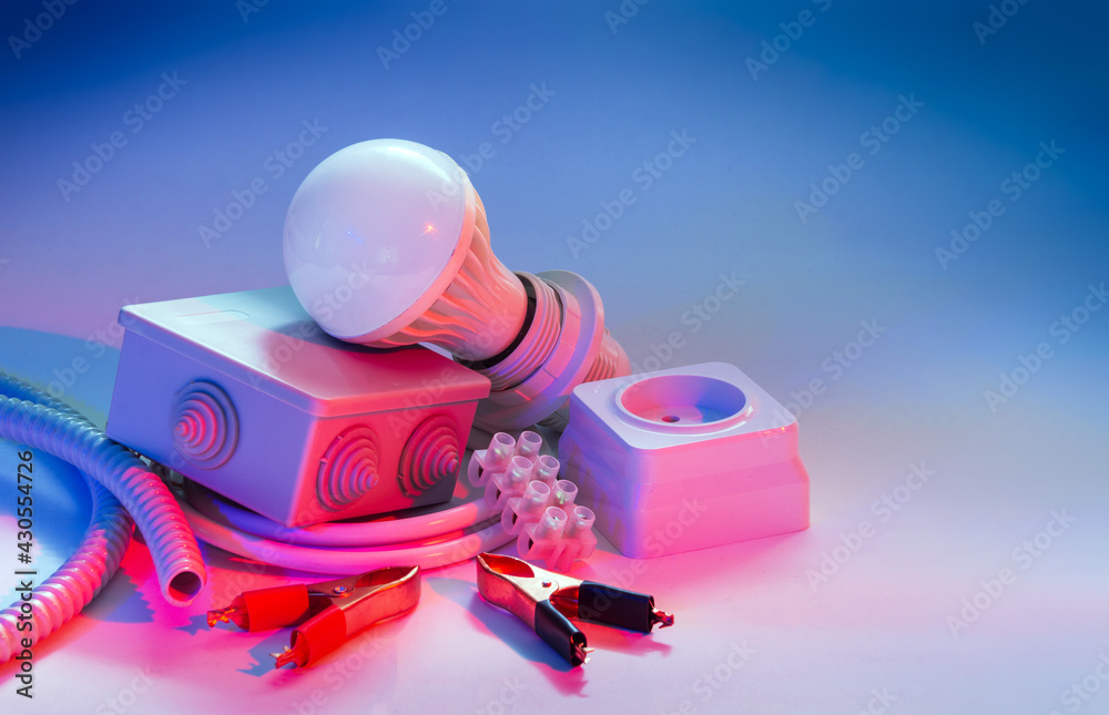 Electrical equipment for professional repair of electric systems. Spare ...