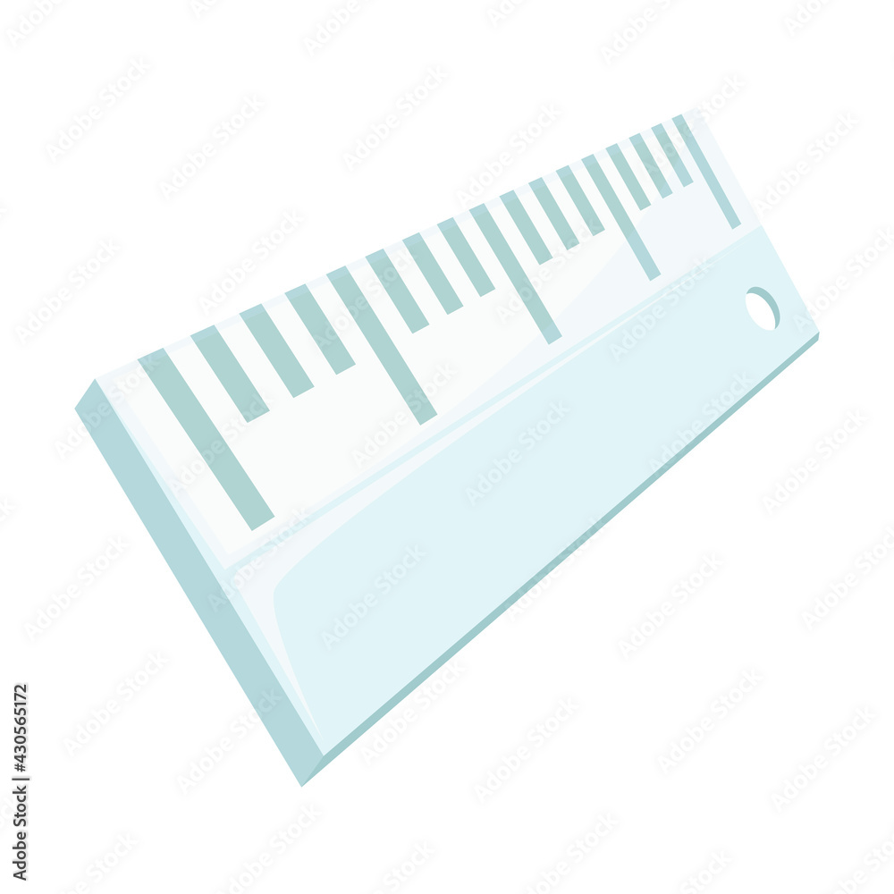 Ruler Sign Emoji Icon Illustration. Measurement Vector Symbol Emoticon ...