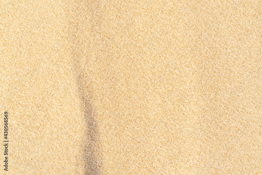 Sand texture background on the beach. Light beige sea sand texture ...
