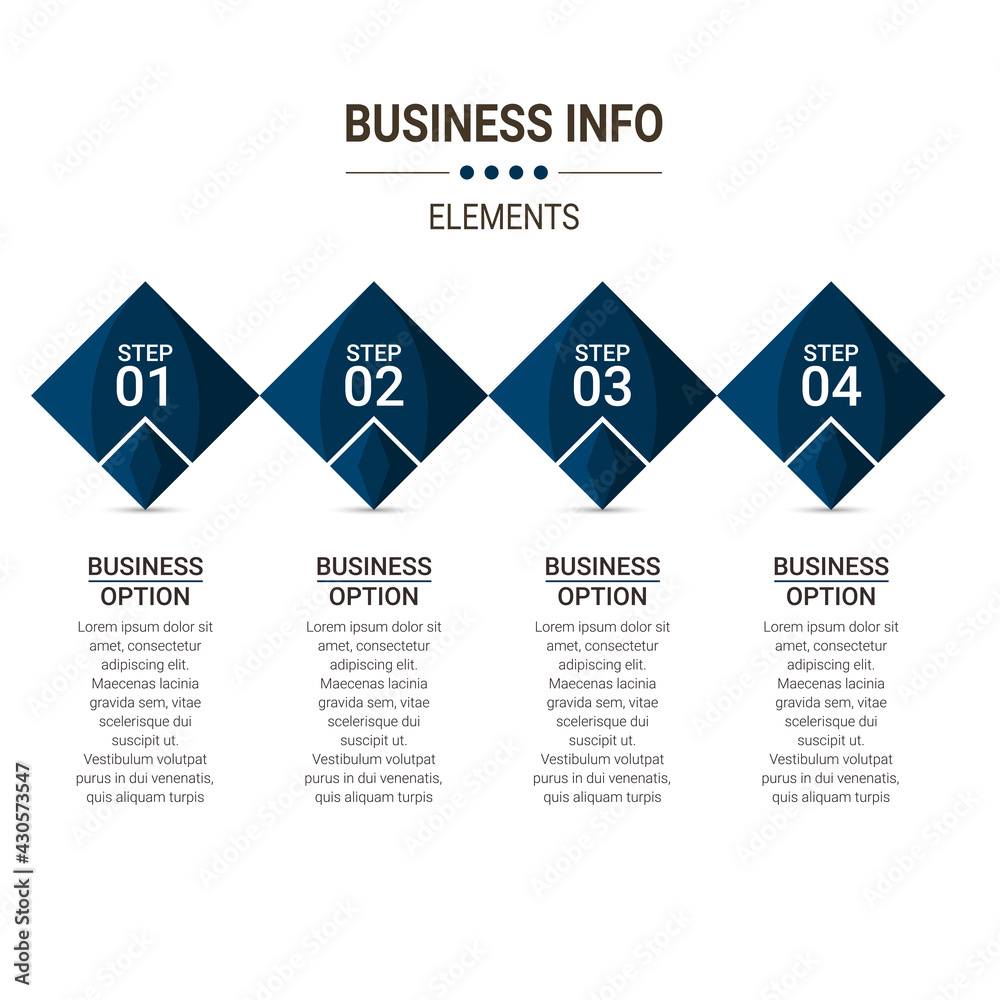 Infographic design organization chart template. Vector business ...