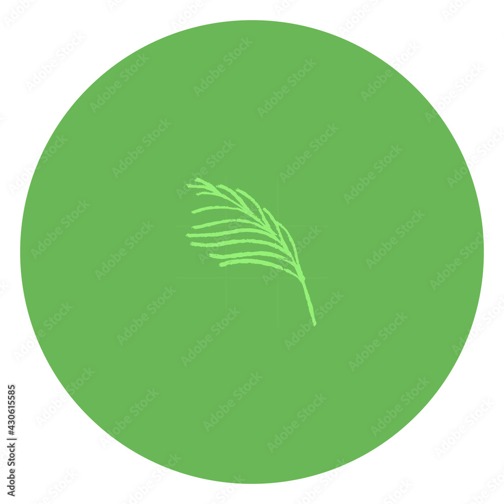Exotic vector logo template. Palm tree symbol, palm leaf sign. Image ...