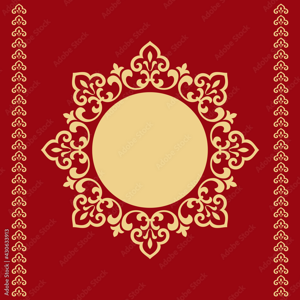 Elegant Red Borders