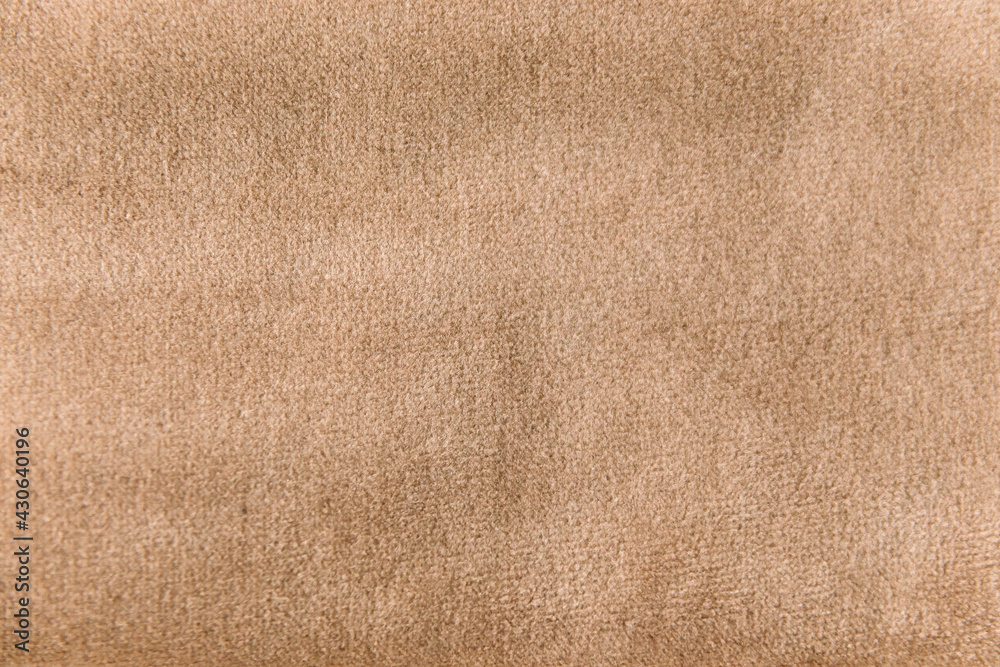 Wheat colour velour textile sample. Fabric texture background Stock ...