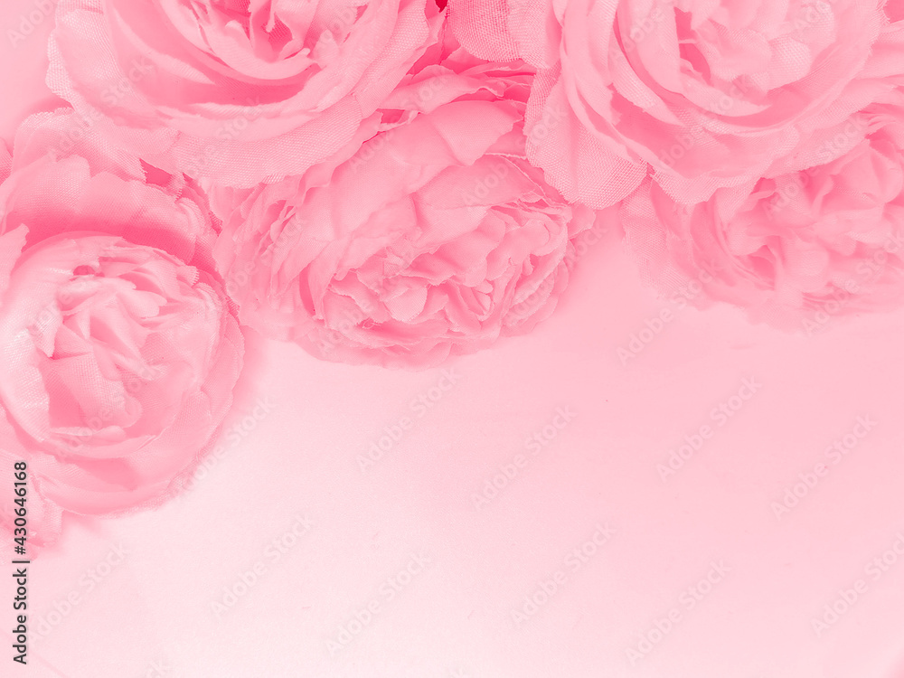 Pale Red Flowers