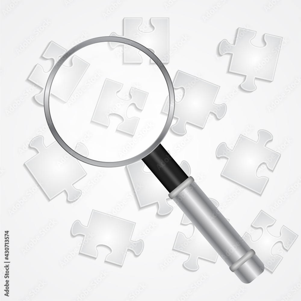 Puzzle Magnifying Glass