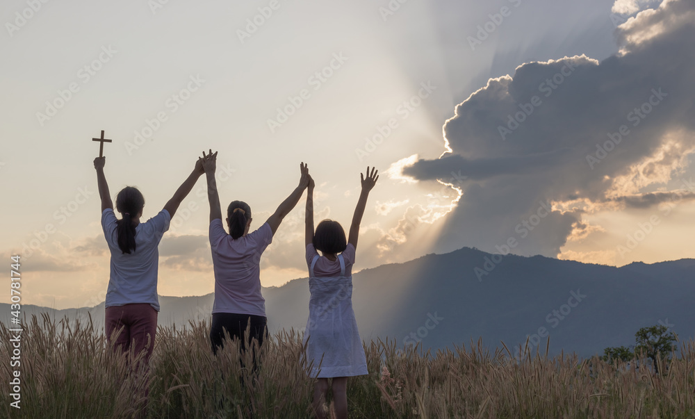 Happy Christian People