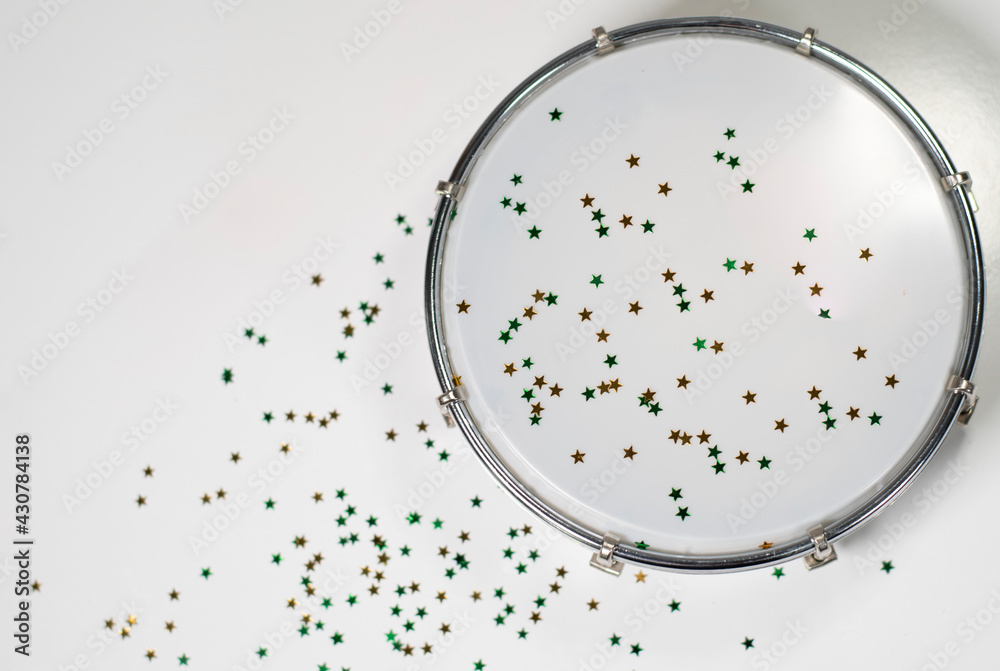 Tamborim. Brazilian instrument of percussion used to play samba used in ...