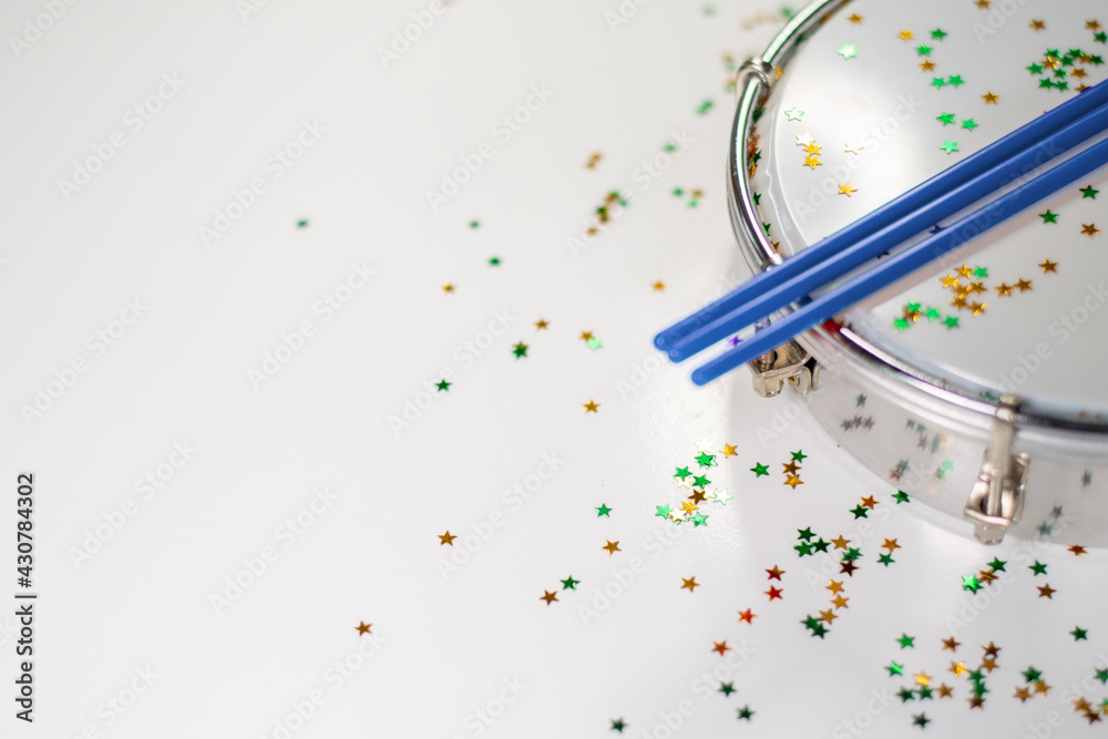 Tamborim. Brazilian instrument of percussion used to play samba used in ...