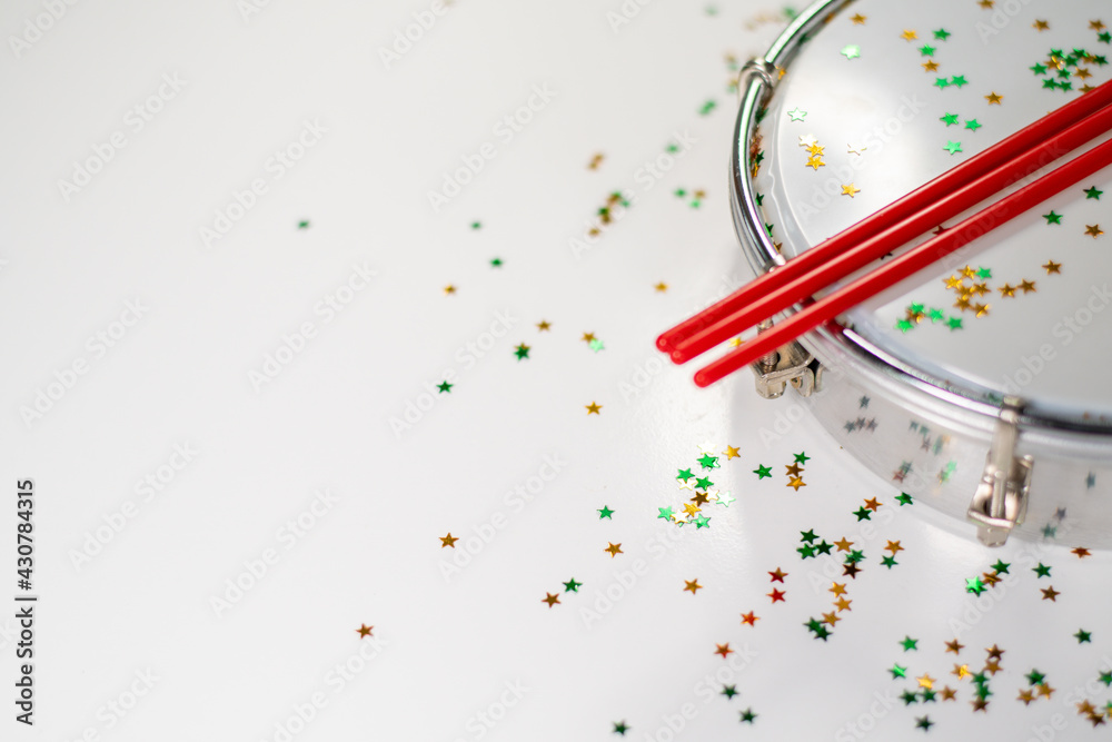 Tamborim. Brazilian instrument of percussion used to play samba used in ...