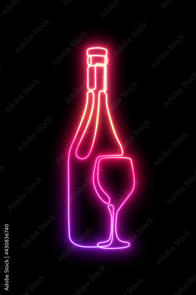 Neon Bottles