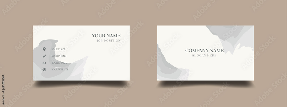 Fashion card design template. Modern, luxury, and elegant with ...