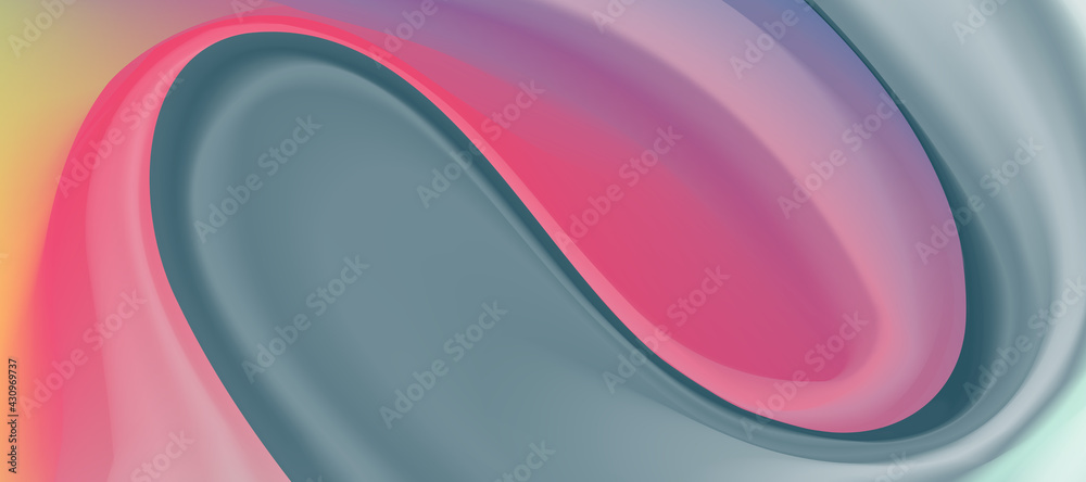 Web header background design with liquid red and grey paint flow ...