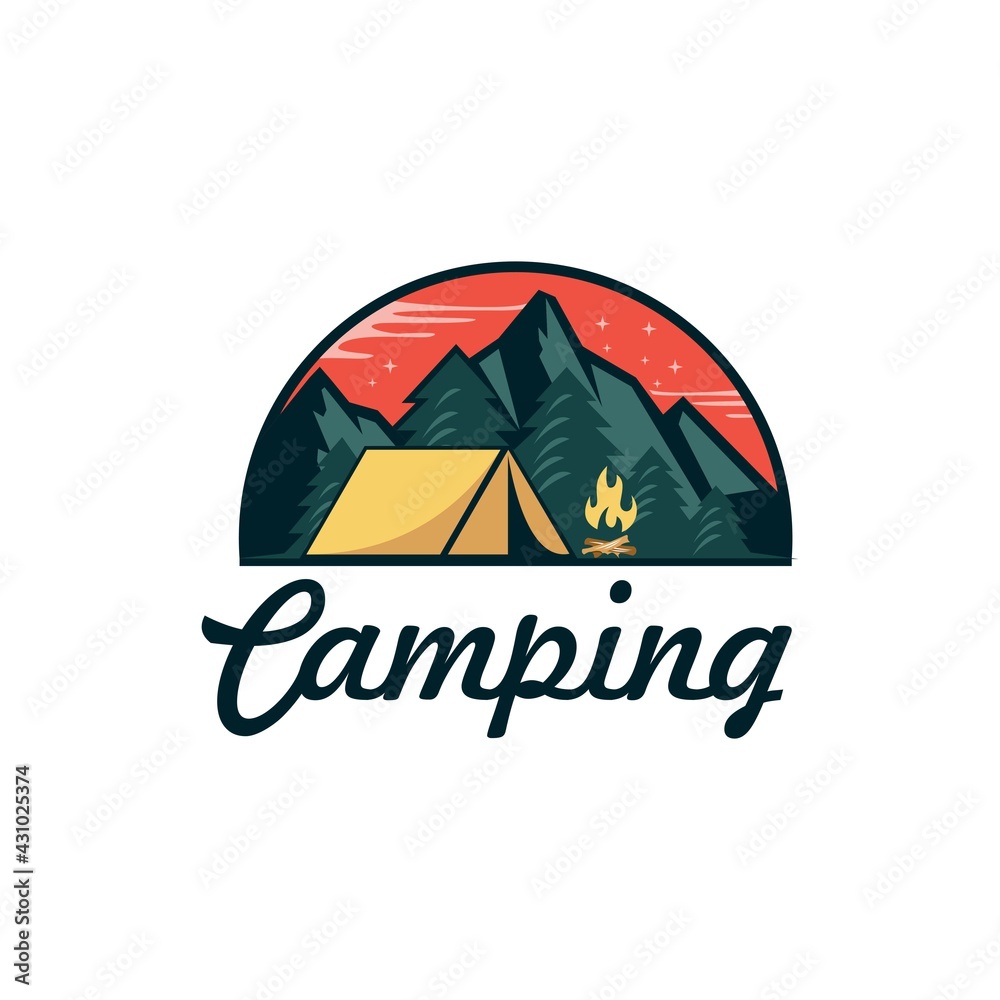 Camping Logo