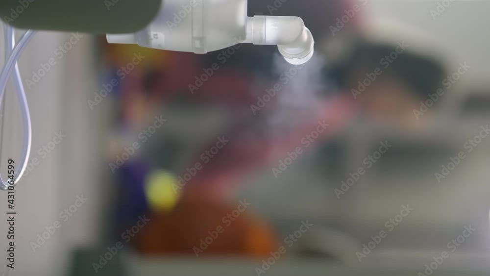 Professional inhaler nebulizer, medical equipment for pneumonia, covid ...