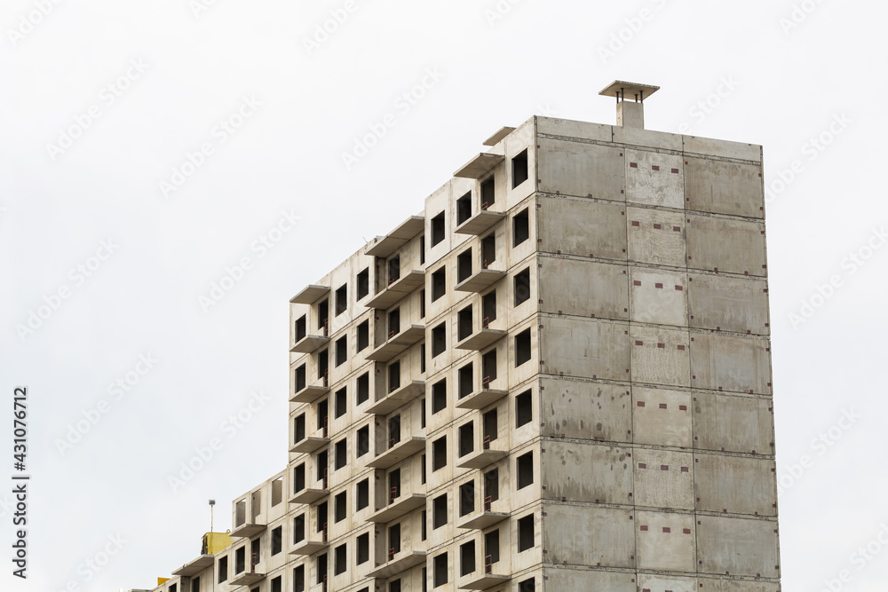 Construction of buildings. Multi-storey residential construction ...