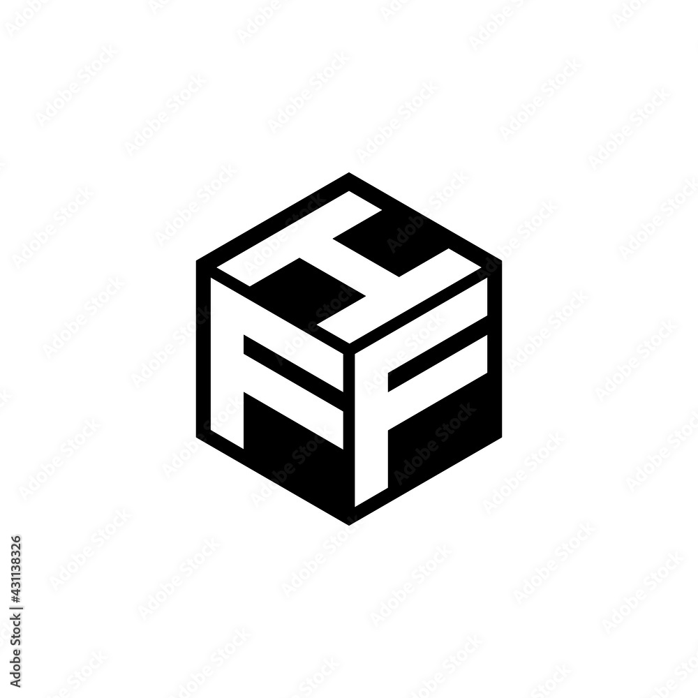 FFI letter logo design with white background in illustrator, vector ...