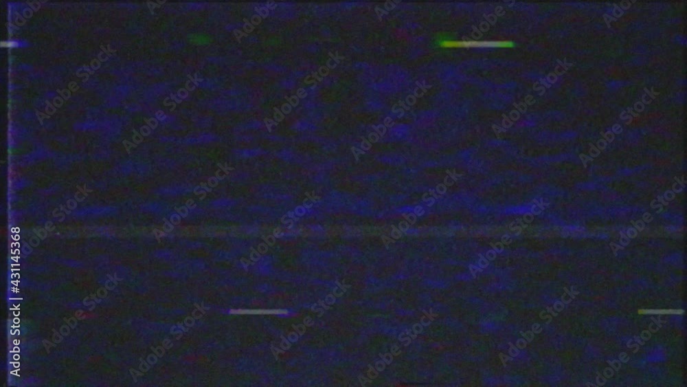 Television Blue Static Noise Background. VHS Glitches, Light TV Static ...