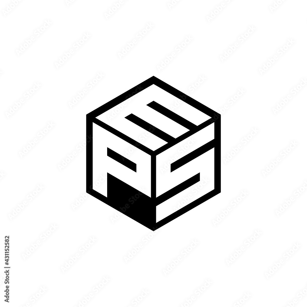PSM letter logo design with white background in illustrator, vector ...