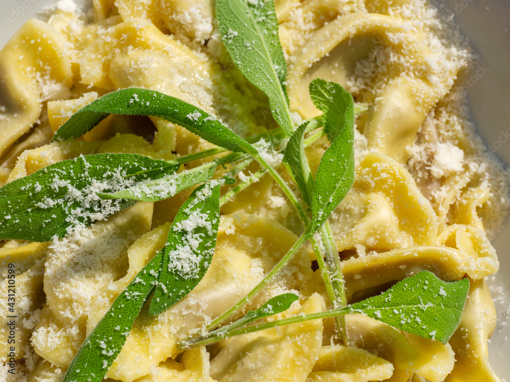 Casoncelli is a kind of ravioli, home made traditional food of the ...