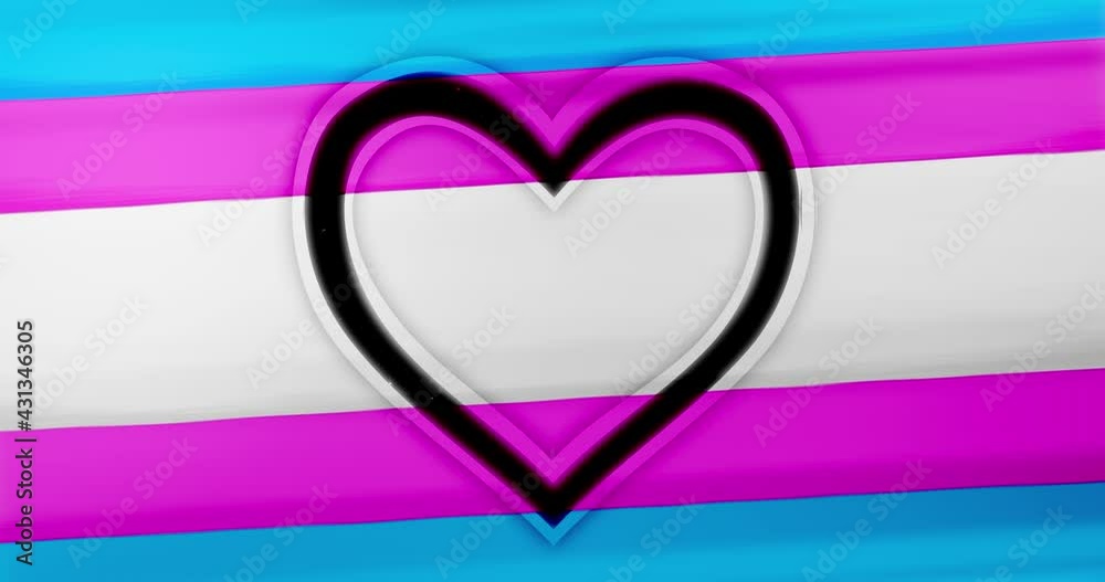 Animated background of fast moving smooth waves in the colors of the ...